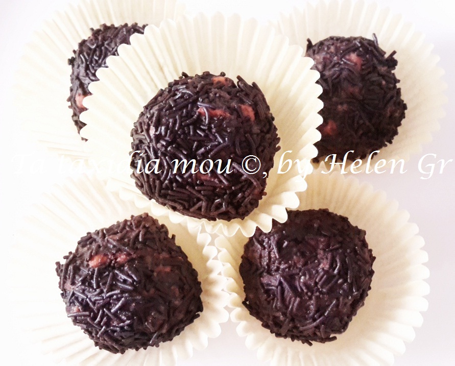 Τα ταξίδια μου : Πανεύκολα Τρουφάκια με Μπισκότα – Troufakia, Chocolate ...