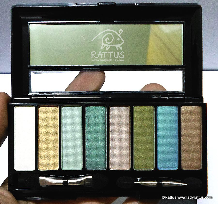EYES: Avon 8-in-1 Eyeshadow Palette 'The Greens' | Lady Rattus Blog
