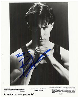 Brandon Lee Legacy: La vita di Brandon Foto Album