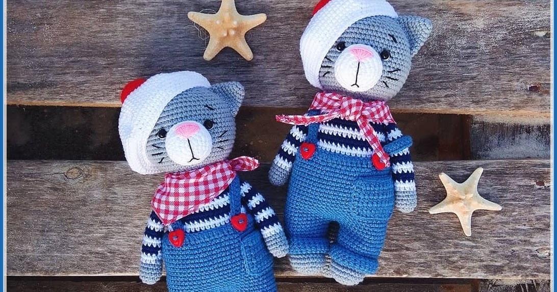 Samyelinin Örgüleri: Jeremy the Amigurumi Cat (Free English Pattern)