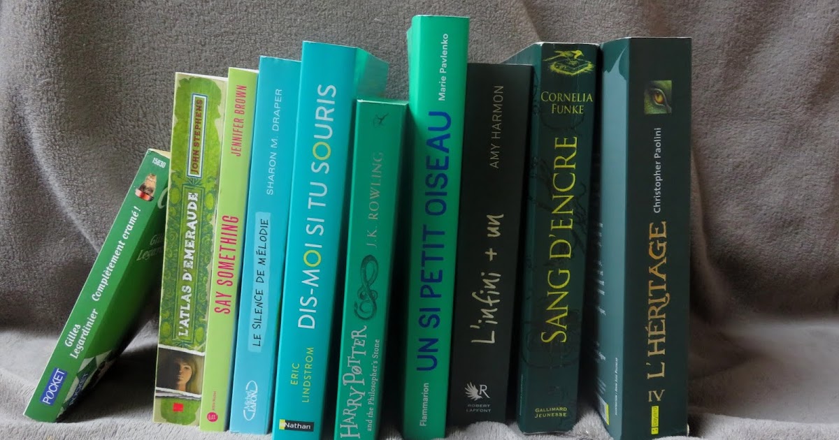 Je lis donc je suis : TOP 10 | Les livres verts de ma bibliothèque