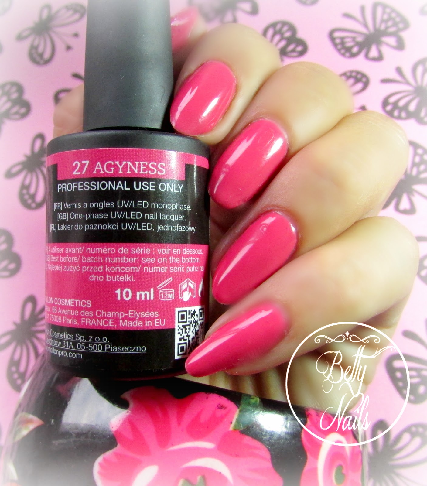 Betty Nails: Mollon Pro Monophase - 27 Agyness