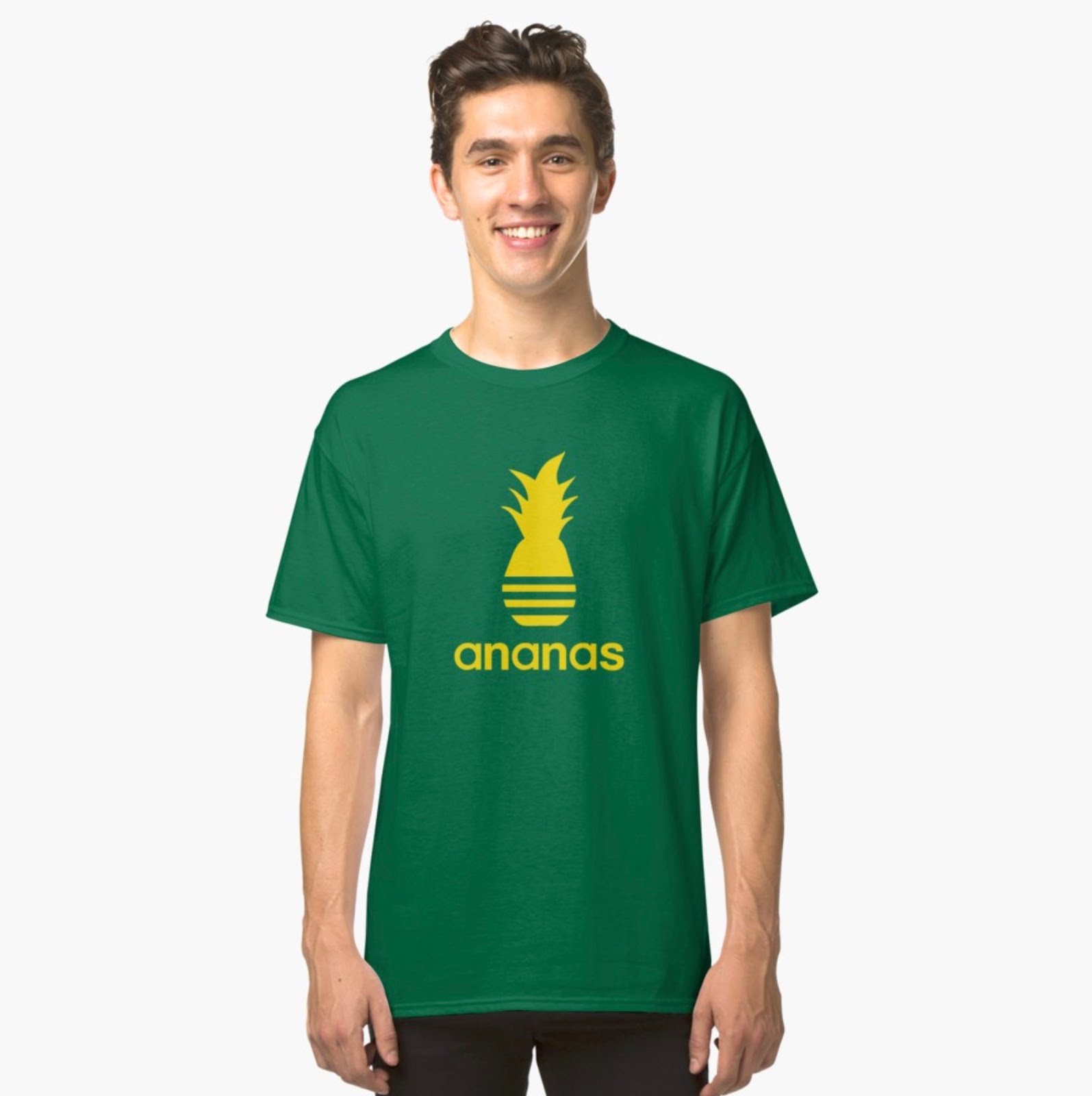 Ananas parody logo T-shirt | Car shirts | Classic, retro and vintage cars