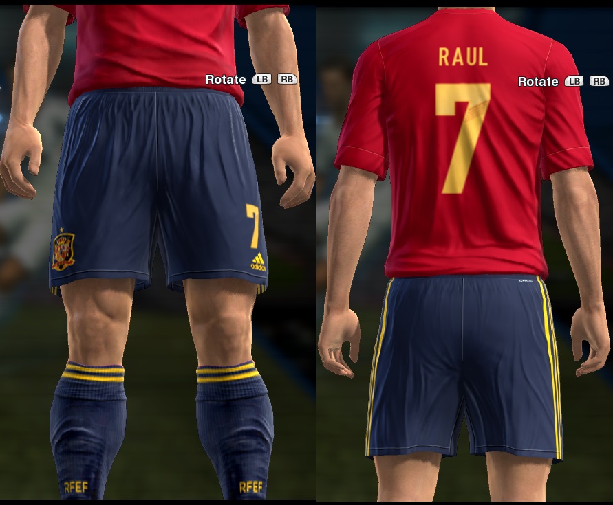 PES 2013: Unofficial Spain Euro 2020 Kits