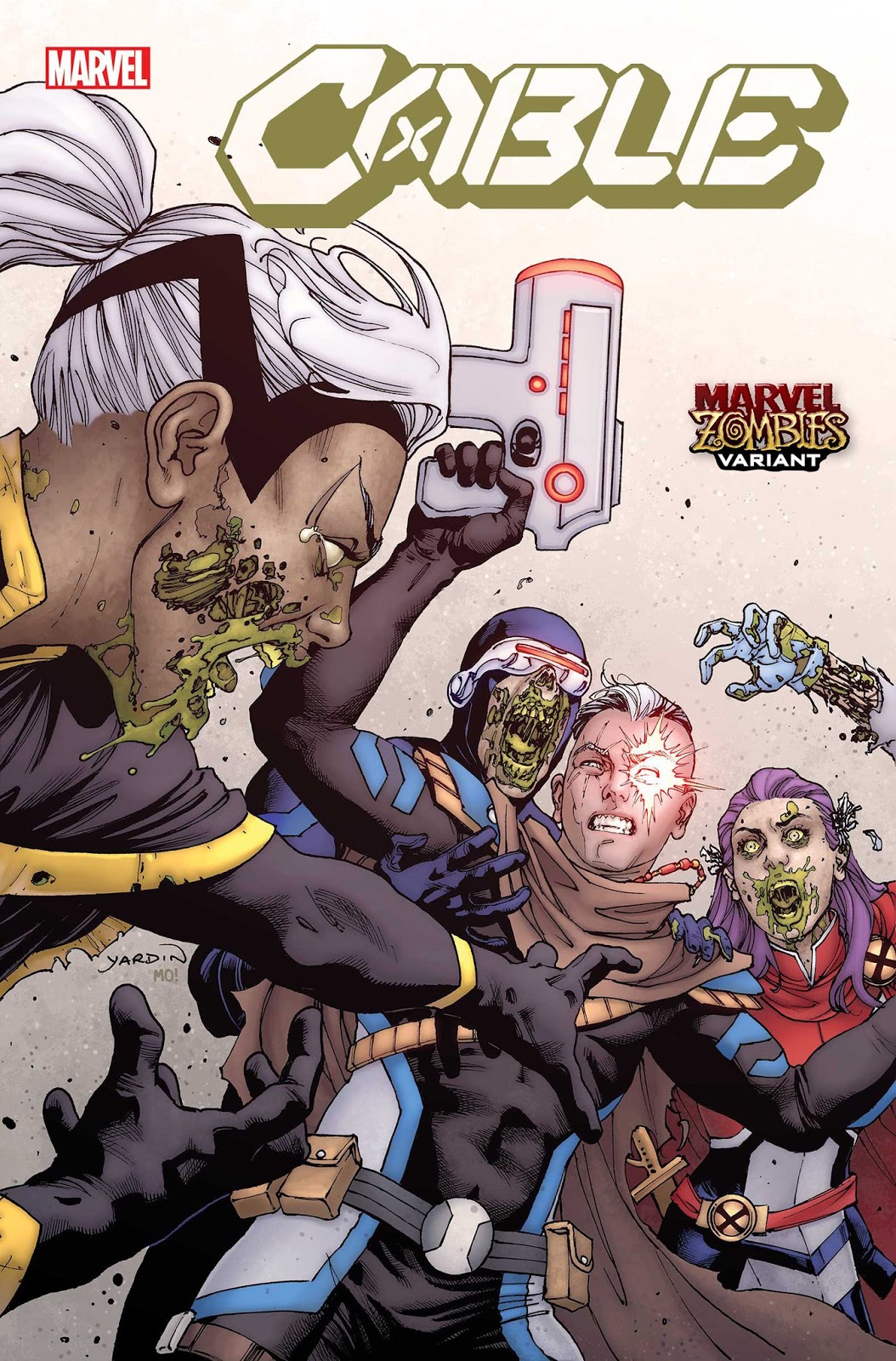 PSYLOCKE | CAPTAIN BRITAIN // like a butterfly: Cable #2 Marvel Zombies ...