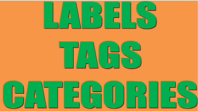 What are Labels, Tags and Categories in Blogging. How to implement them ...