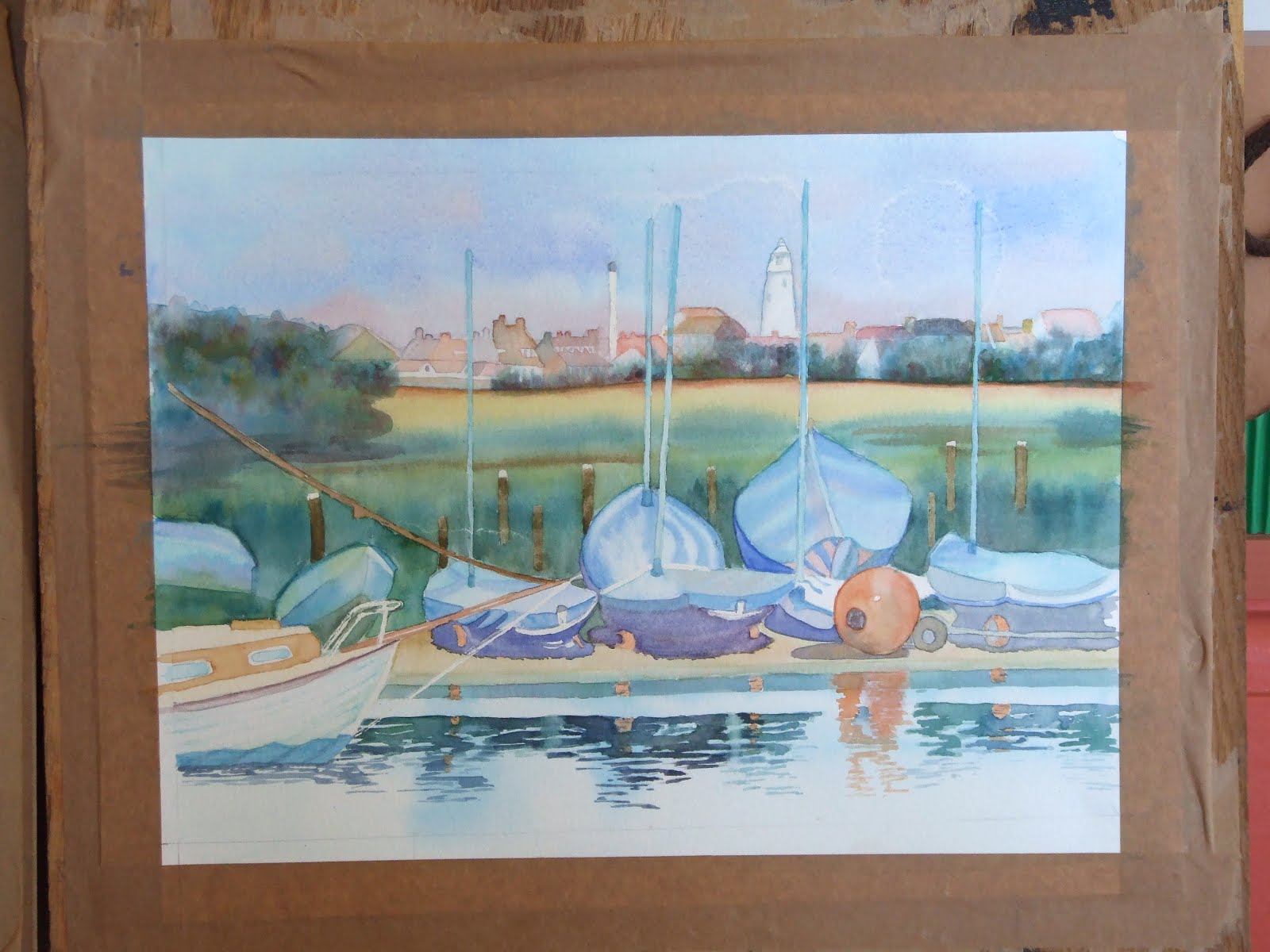 Gilly Marklew watercolour artist and tutor