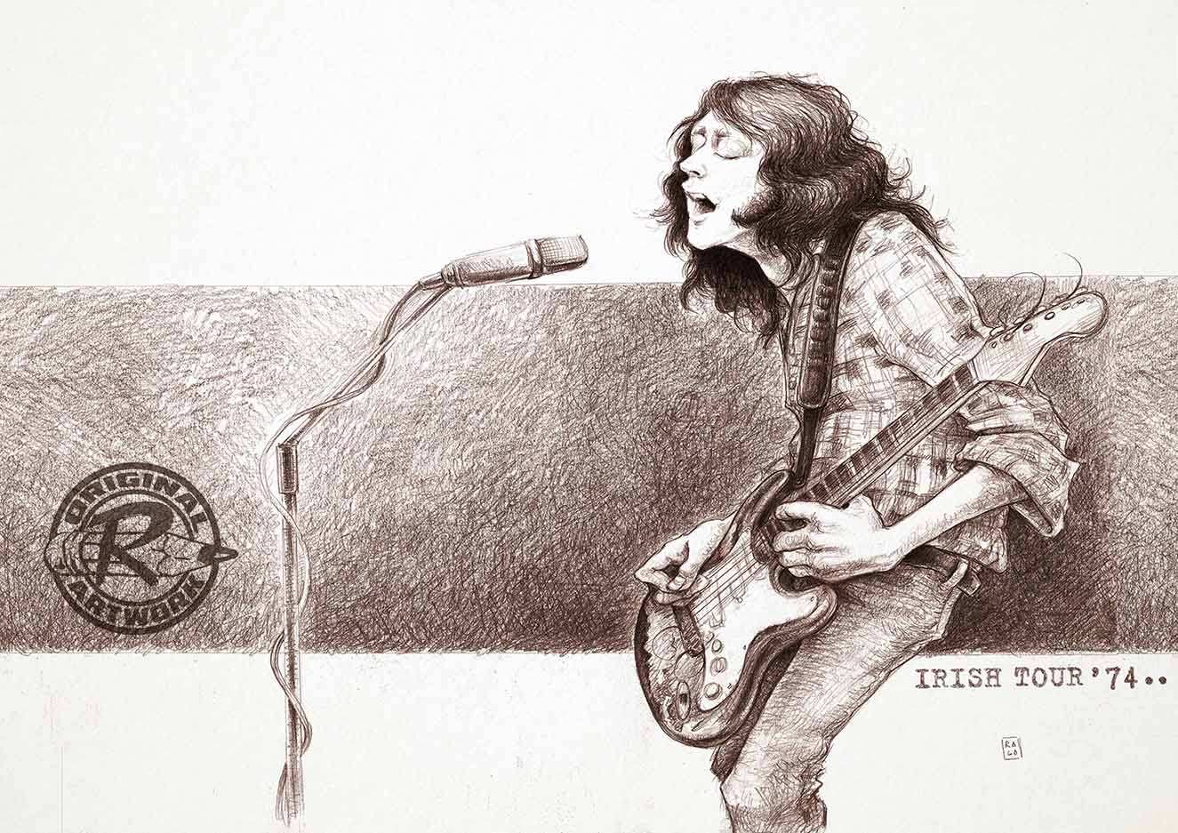 RAGO Art Illustration: Rory Drawing and print