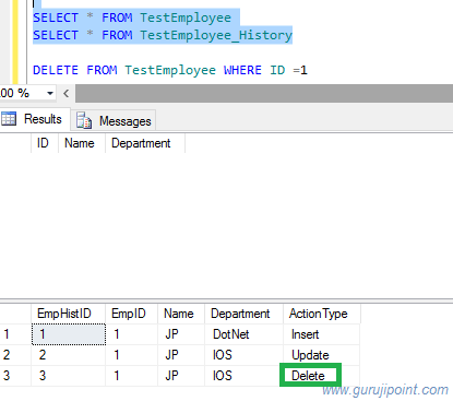Trigger In SQL Server - Insert Update Delete In Single Trigger With ...