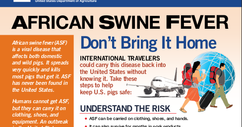 Avian Flu Diary: Philippines Interdicts ASF-Positive Pork Products At ...