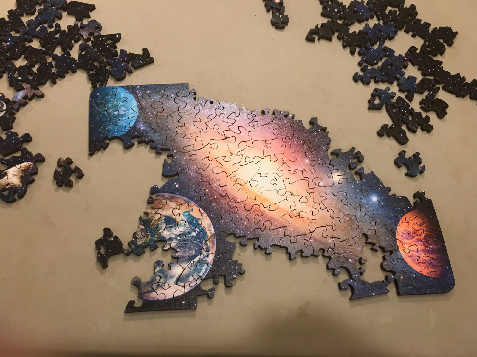 Rebecca's Wooden Jigsaw Puzzles: Universe Planets Space