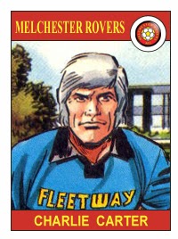 A Selection of Charlie Carter Cards & Stickers