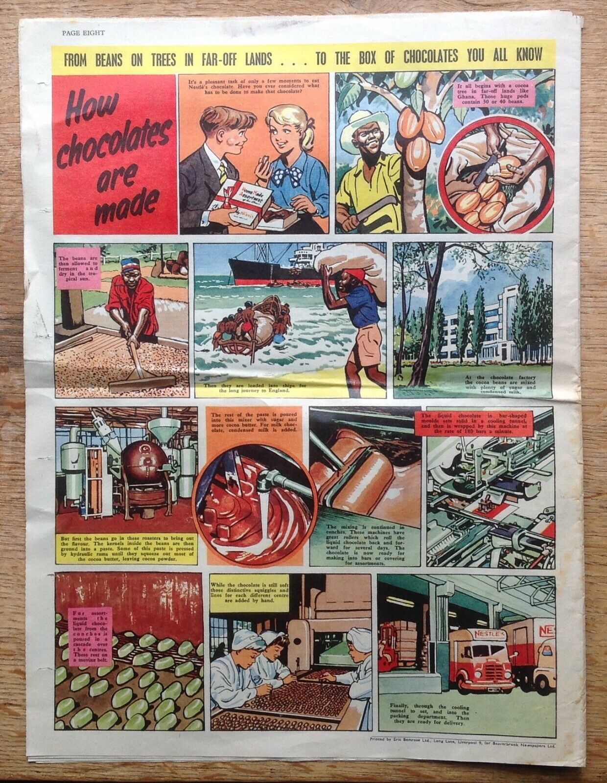 Boys Adventure Comics: Express Weekly supplements - part 4