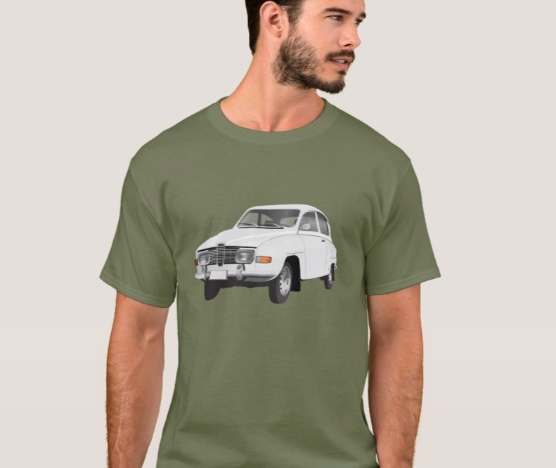 Saab 96 T-shirt | Car shirts | Classic, retro and vintage cars
