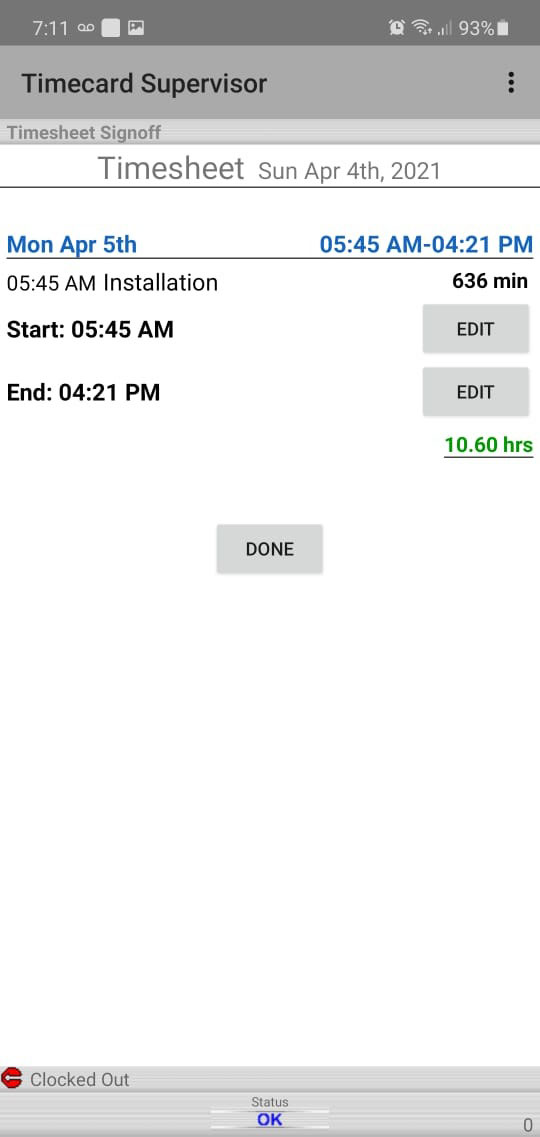 Econz Wireless: Timecard Supervisor: Timesheet Approval Guide