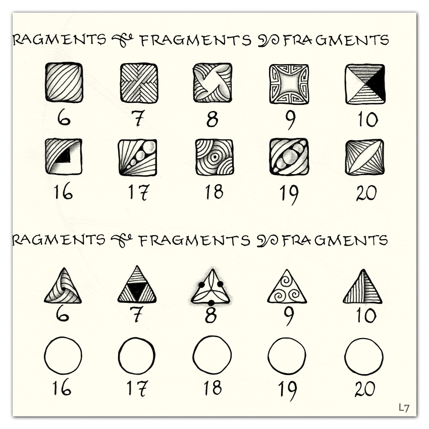 Time for Tangling: Zentangle® Project Pack No. 10: Zentangle Legend - Day 8