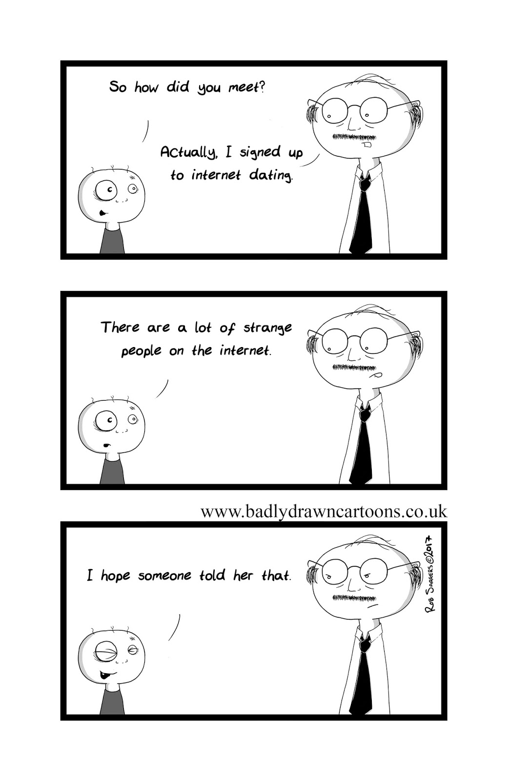 Badly Drawn Cartoons