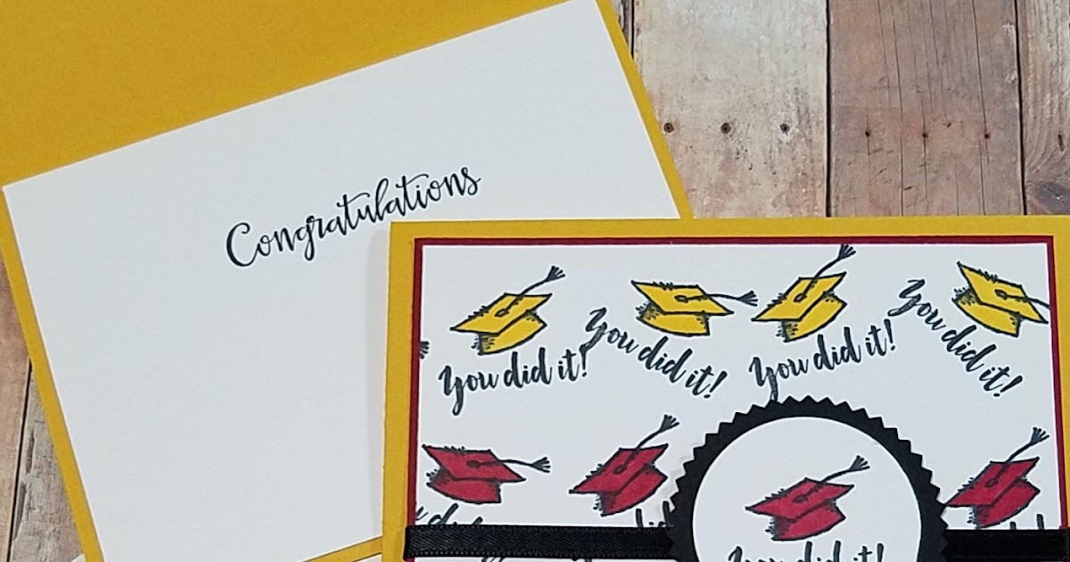 Stampin' with Eva: Easy Graduation Cards