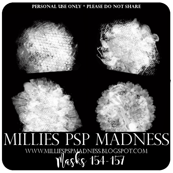 Millie's PSP Madness: Masks 153-157