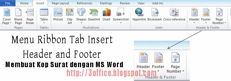 Cara membuat kop surat dengan microsoft word 2010 ~ ANSHORI 24