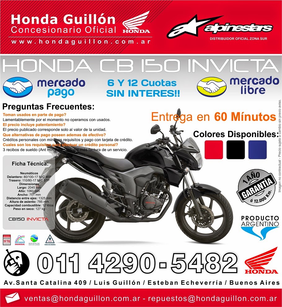 Honda CB 150 Invicta