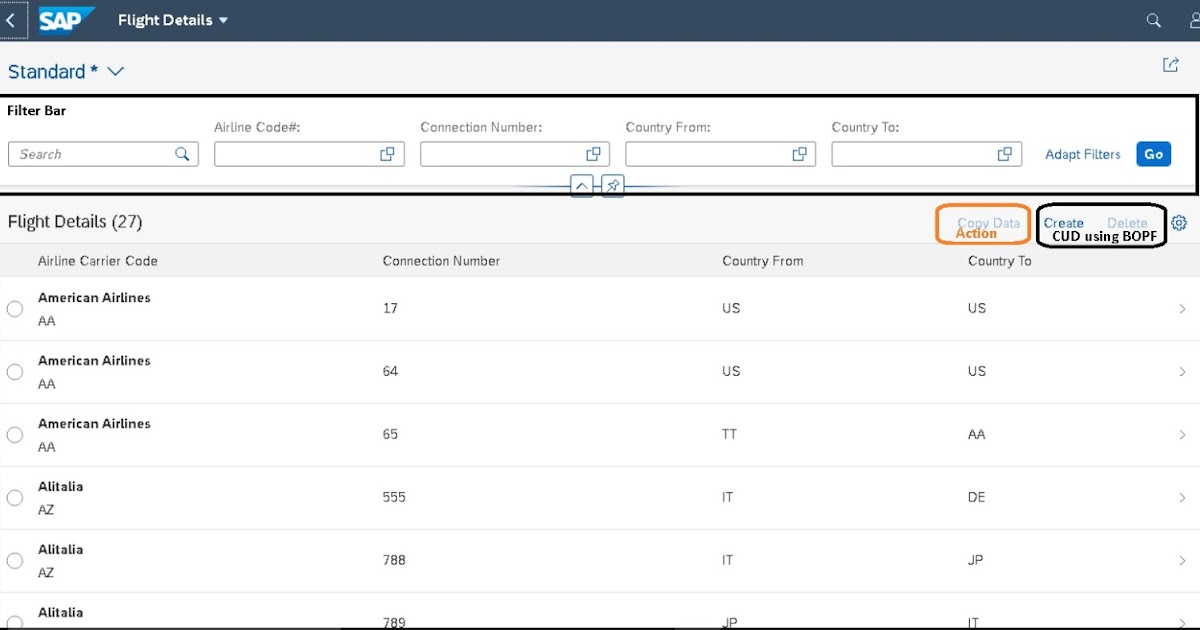 Sap Abap Central Sap Abap Programming Model For Fiori List Report Application Part 1 7831