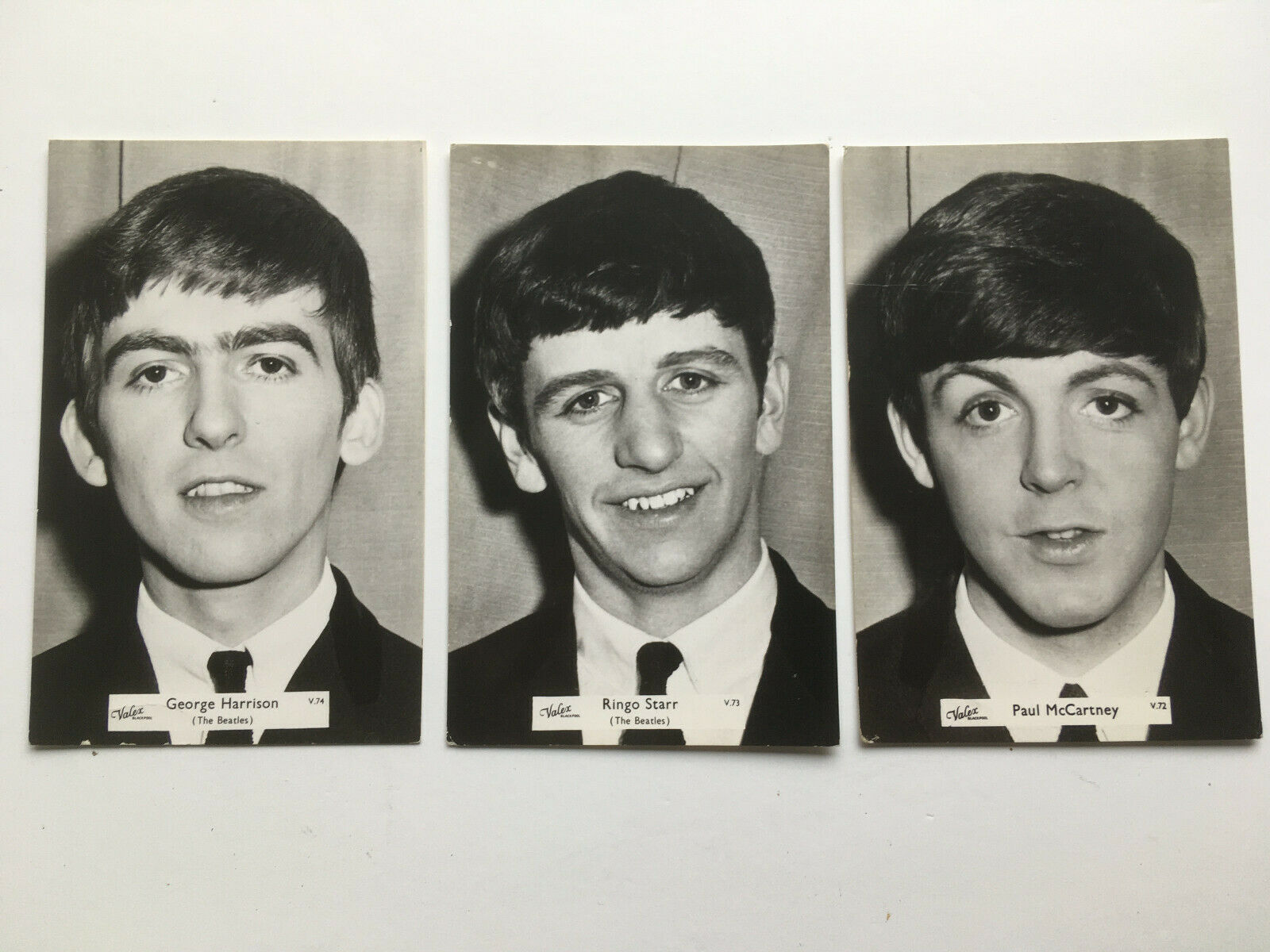 Vintage Beatles postcards