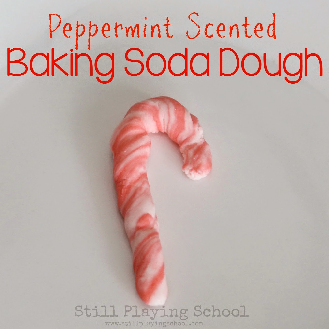 Peppermint Scented Baking Soda Dough | Still Playing School