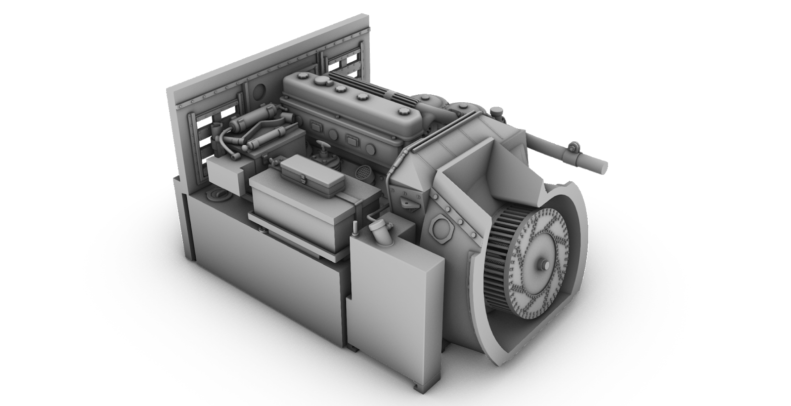 1/35 3142 Engine Pz.38(t)E/F