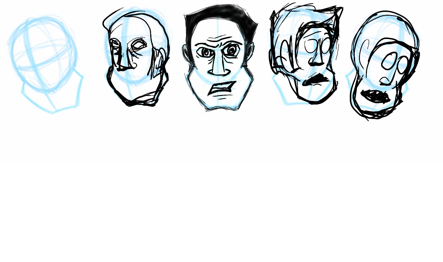 The InkLyne: Principles of Character Design: Head Shapes