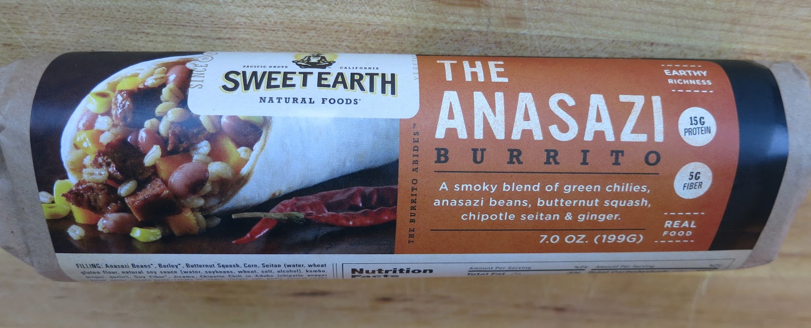 The Veracious Vegan: Sweet Earth Foods - Burritos