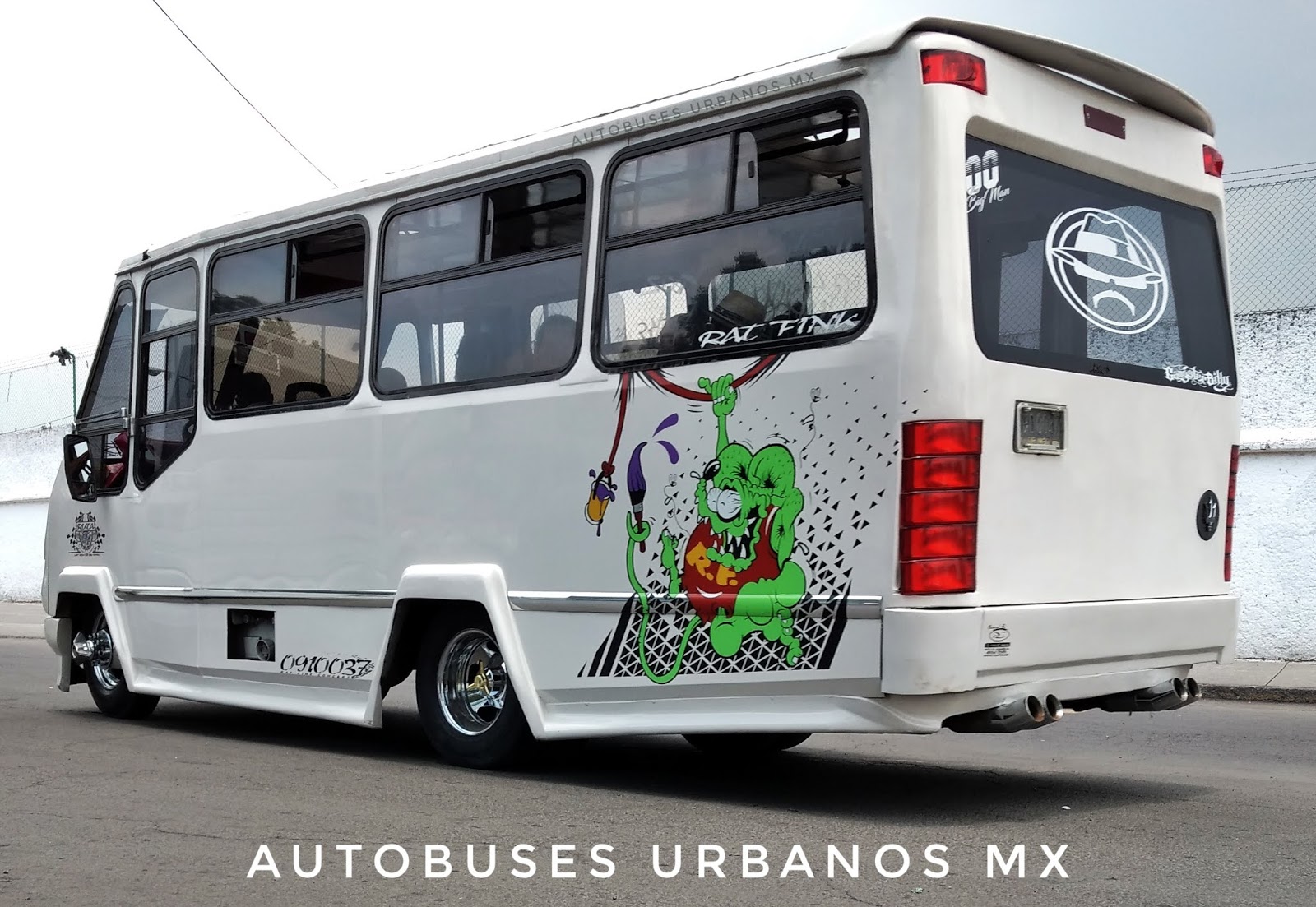 Transporte público, autobuses y microbuses CDMX.: Microbús Chevrolet Alfa