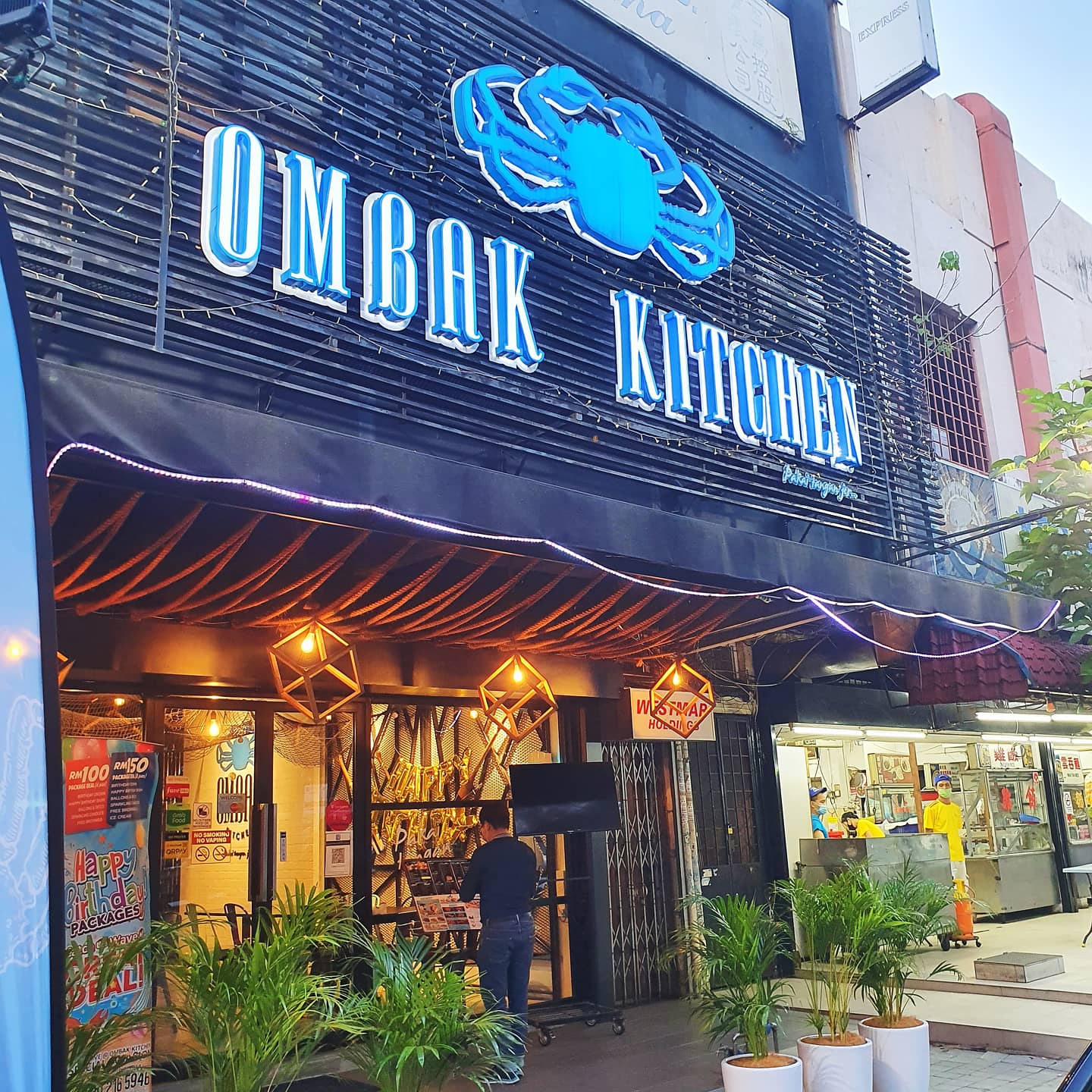 The Best Seafood Restaurant in Bangsar Kuala Lumpur Ombak Kitchen.