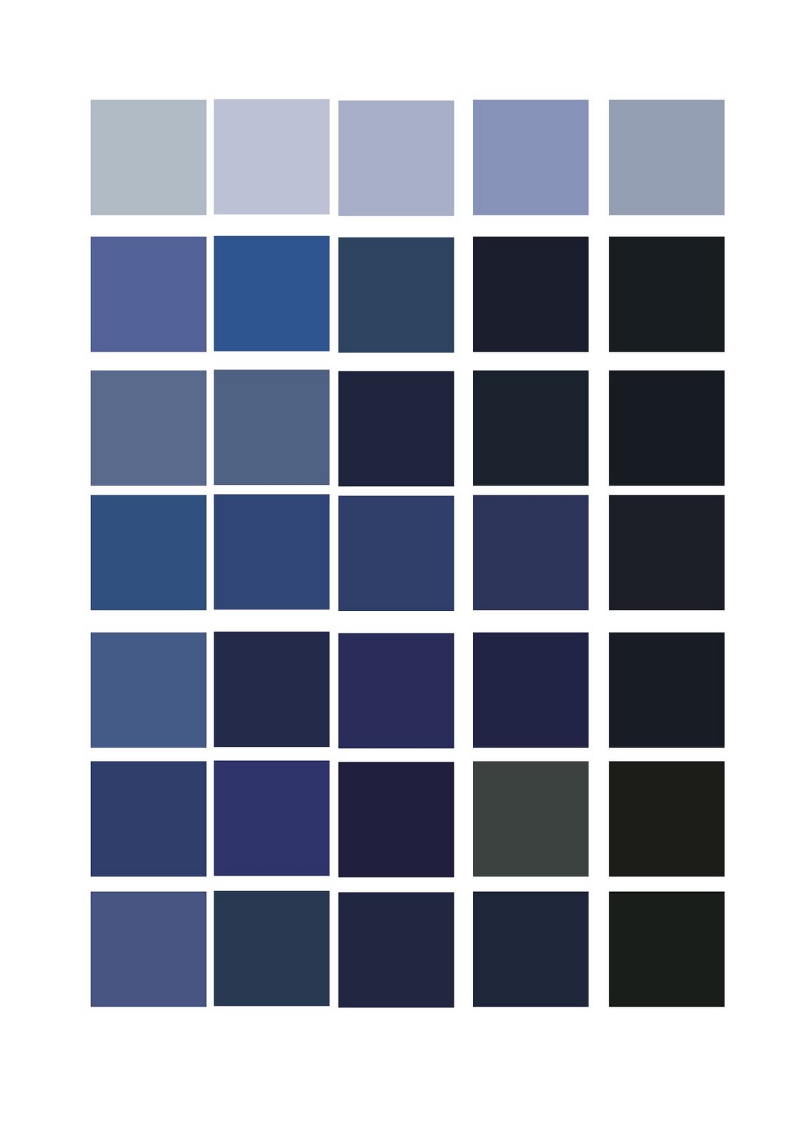 Personal & Professional Development: Tetley's Design Job - Colour Swatches.