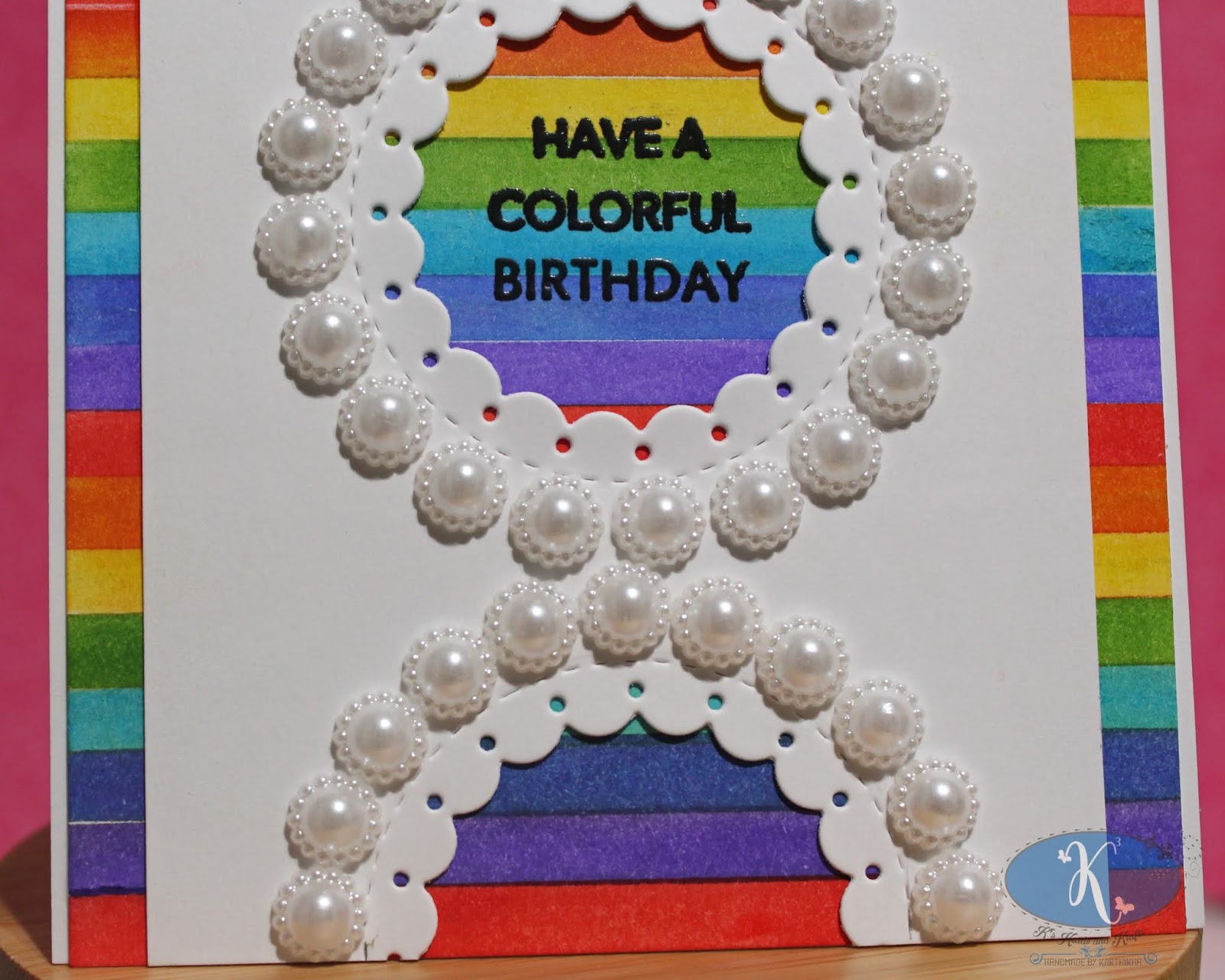 Colorful Rainbow Birthday Card - 2