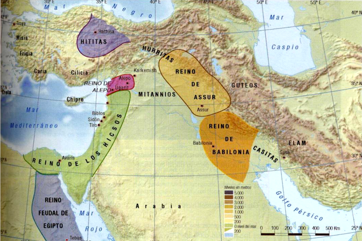 El territorio siro-palestino en la Antigüedad (I)