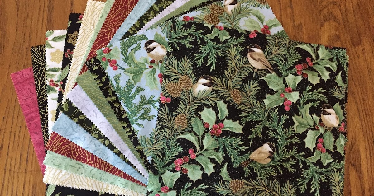 Christmas in July with Festive Chickadees