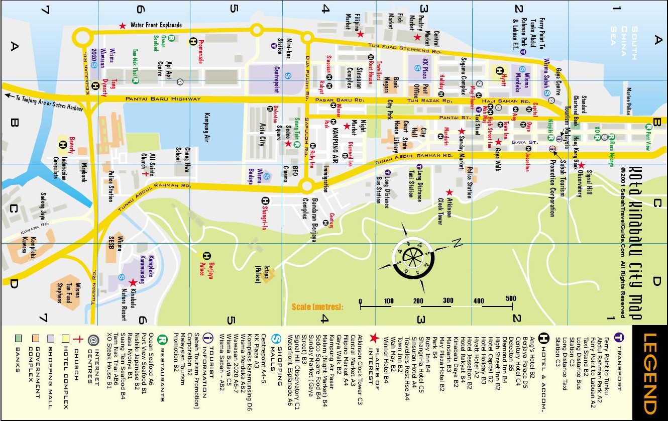 Sumandak. Sino. Kadazan: Few informative maps