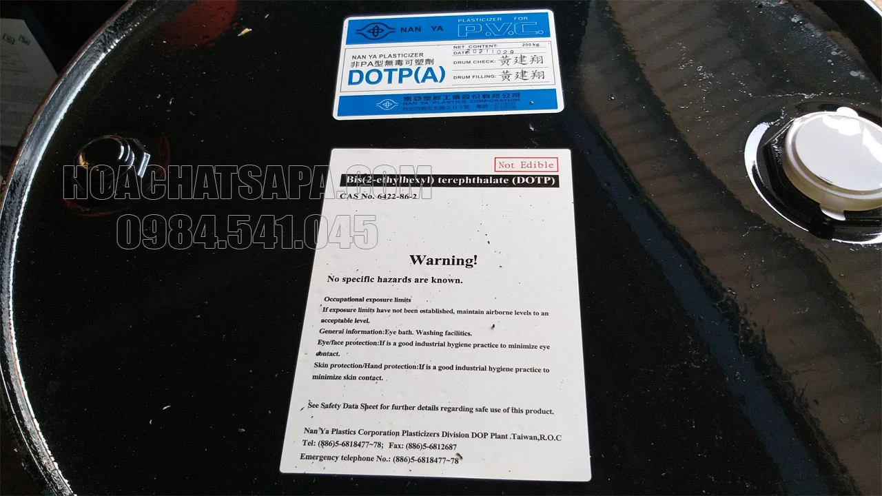 Bis(ethylhexyl) terephthalate (DOTP) - Chất hóa dẻo thân thiện với môi ...