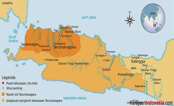 Sejarah Kerajaan Tarumanagara | ZONE HISTORY