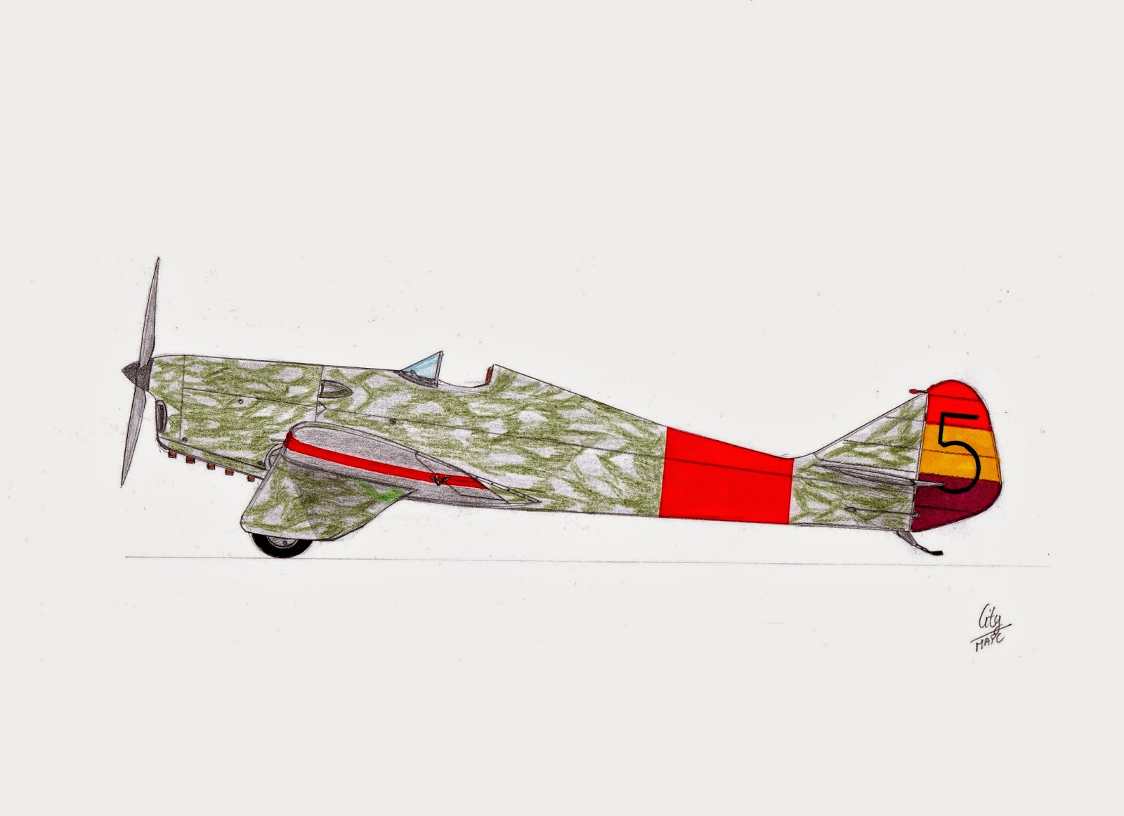 Miles M.2E Hawk Speed Six