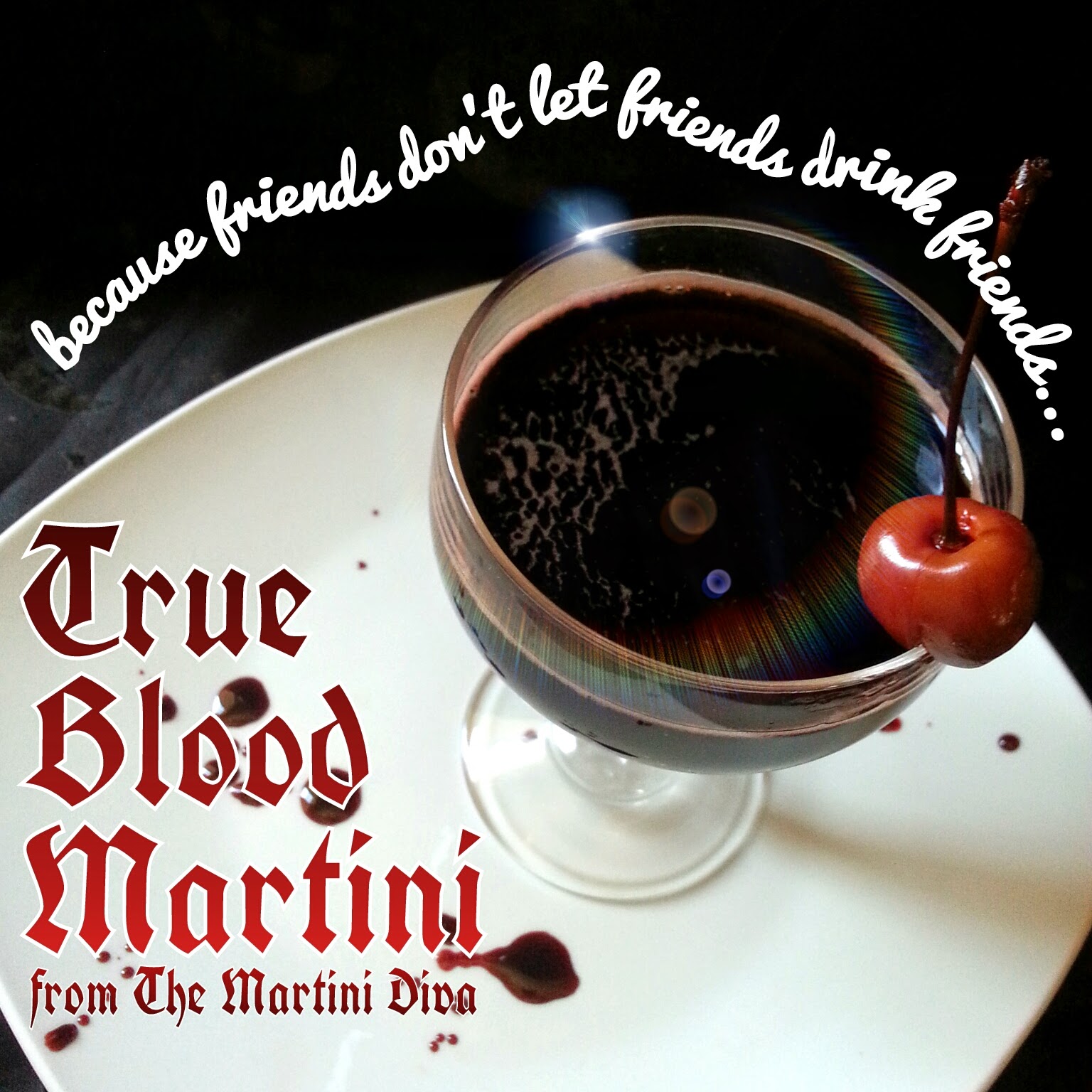 The MARTINI DIVA: True Blood Martini, a truly blood red cocktail for ...