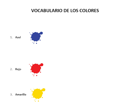 AUTISMO INFANTIL US: VOCABULARIO DE LOS COLORES CON PICTOGRAMAS