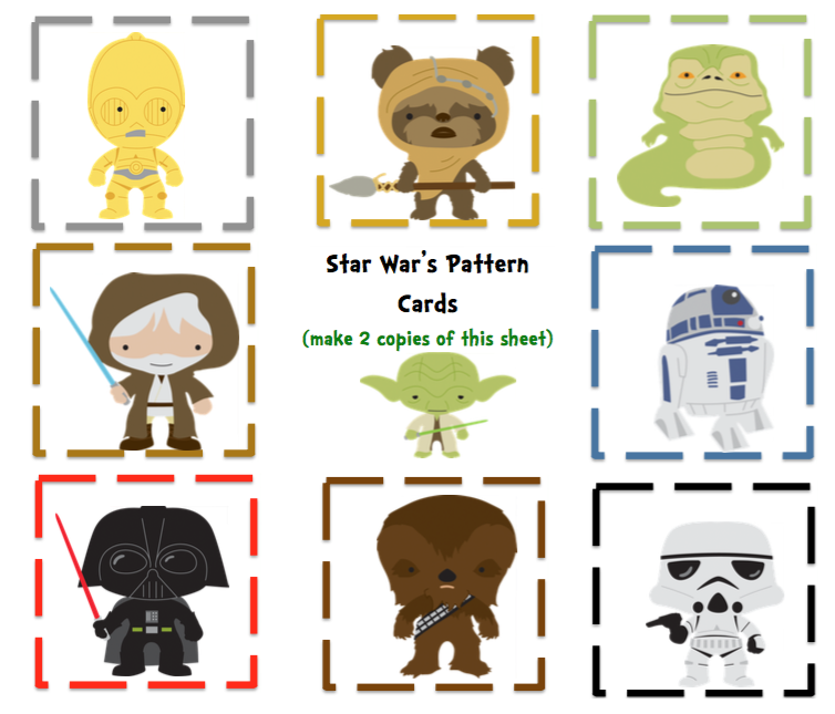 Preschool Packet Toddler Star War's Theme ~ Preschool Printables