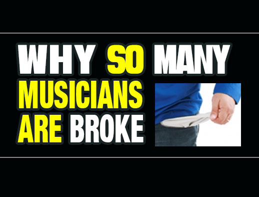 Why So Many Musicians are Always So Broke? | Creative Guitar Studio