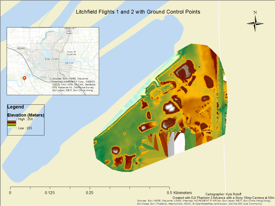 Unmanned Aerial Systems Geog 390: Pix4D Processing with Ground Control ...