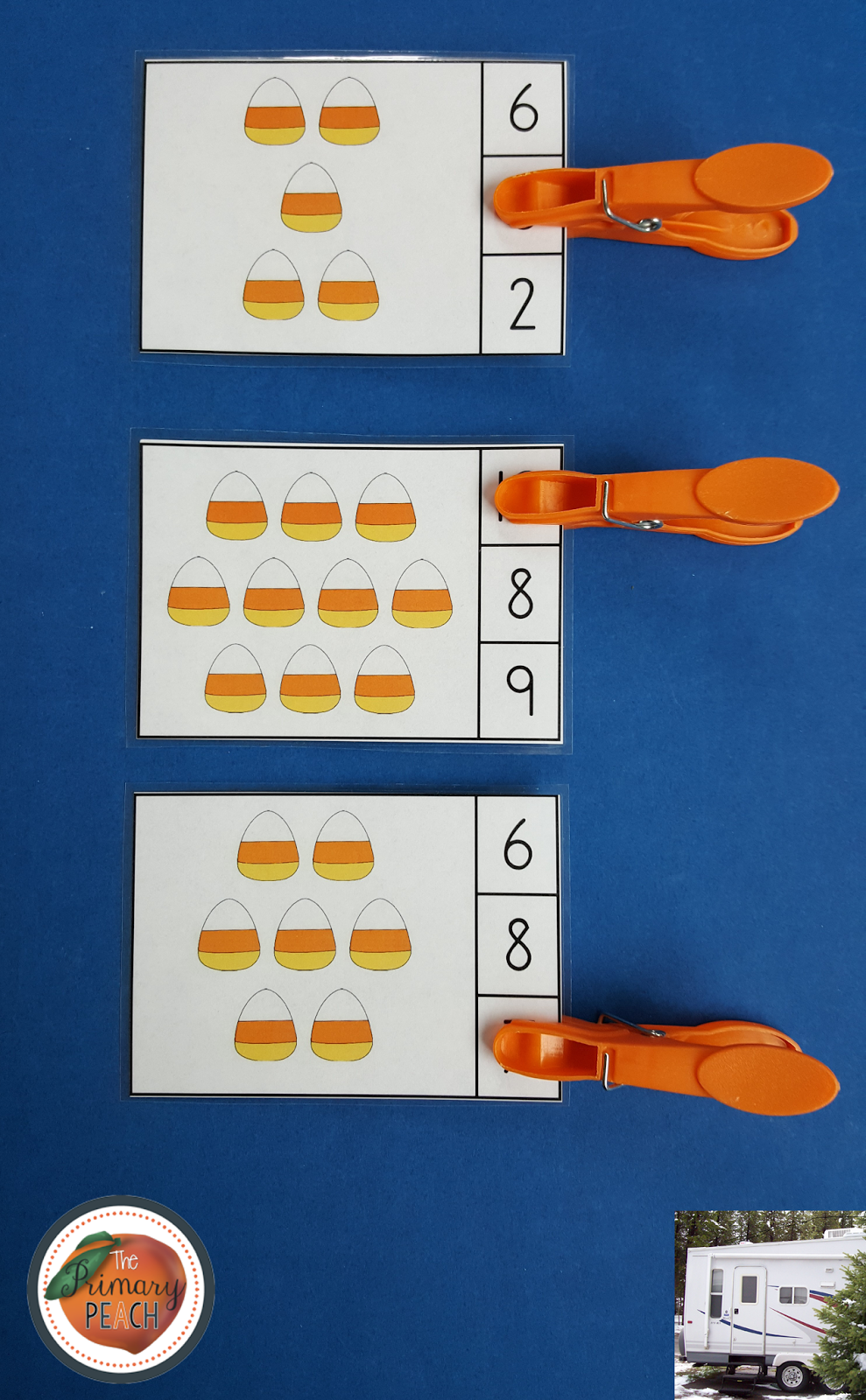 The Primary Peach: Fast and Fun Fall Math Activity