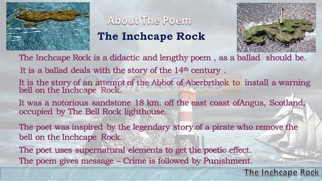 OMTEX CLASSES: Chapter 2: The Inchcape Rock Balbharati solutions for ...