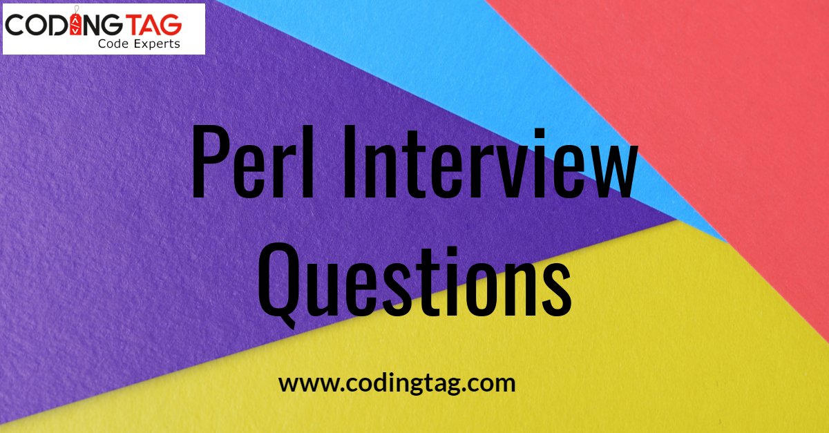 Top 30 Perl Interview Questions 2020 - .Free Online Updated IT ...