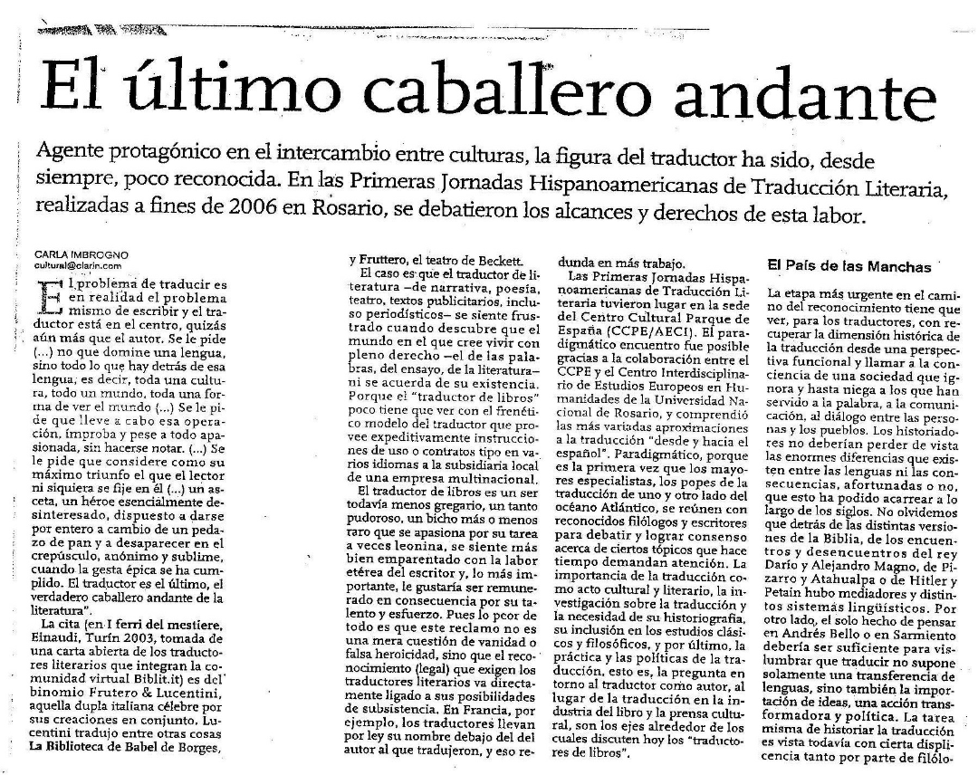 Lengua y Literatura: La Crónica